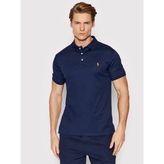 Polo Ralph Lauren Poloshirt 710685514003 Dunkelblau Slim Fit