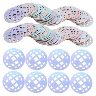 SOLUSTRE Indoor Papierkonfetti Disco Kugel Form Partydekoration Tischstreu Geburtstagsfeier Deko Vielseitig für Innenbereich Leichtes Reißfestes Papiermaterial