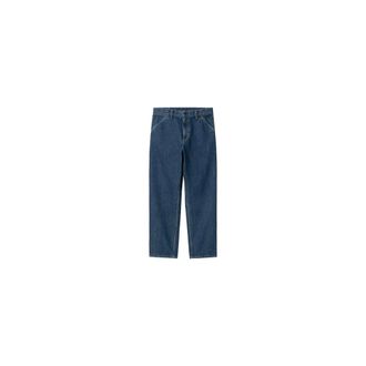 Carhartt Work in Progress Homme, Jeans, Bleu, Taille: W33 Pantalon Coupe Genoux Inspiré Workwear Clic
