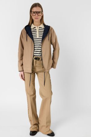 Gerard Darel Parka courte &agrave; capuche - JORDANE - Marine