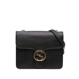 Gucci Sac bandouli&egrave;re Pre-owned - Femme - Pre-owned - Noir - Taille: ONE Size