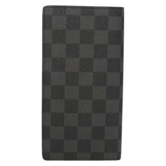 Louis Vuitton Portefeuille long bifold Brazza Pre-owned - Homme - Pre-owned - Gris - Taille: ONE Size
