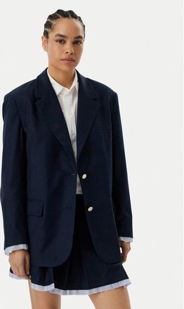 Tommy Jeans Sakko DW0DW22601 Dunkelblau Boyfriend Fit