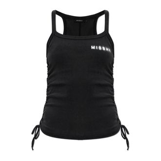 Misbhv Misbhv, Femme, Tops, Noir, Taille: 40 FR Strappy Top