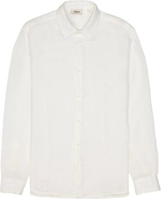 Altea Homme, Chemises, Blanc, Taille: 2XL Camicia in lino