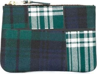 Comme Des Gar&ccedil;ons Femme, Sacs, Multicolore, Taille: ONE Size Small Pouch Tartan Patchwork