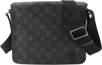 Louis Vuitton Sac bandouli&egrave;re Pre-owned Monogram Eclipse - Homme - Pre-owned - Noir - Taille: ONE Size