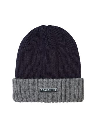 Sealskinz Bacton Kaltwetter-Strickmütze, wasserdicht, mit Rollbündchen