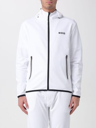 HUGO BOSS Sweatshirt BOSS Herren Farbe Weiß