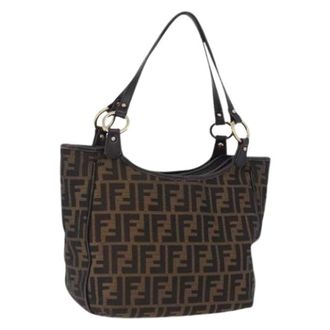 Fendi Pre-owned Zucca Canvas Tote - - Pre-owned - Damen - Braun - ONE SIZE
