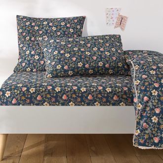 La Redoute Interieurs Drap-housse 30% Coton Recycl&eacute; Bon. 25 Cm Jasmine