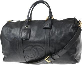 Chanel unisex, Pre-owned, Noir, Taille: ONE Size Sac Week-end Vintage Pre-owned