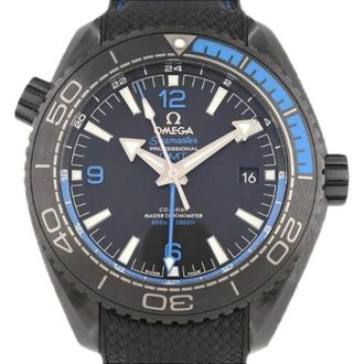 Omega Pre-owned Seamaster Planet Ocean Deep Black GMT Ceramic Automatic - Homme - Pre-owned - Noir - Taille: ONE Size