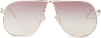Miu Miu Eyewear Sonnenbrille mit Farbverlauf - Gold