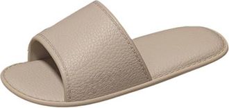 Generic Pantoufles dint&eacute;rieur et dext&eacute;rieur de couleur unie avec semelle &eacute;paisse, confortables et d&eacute;contract&eacute;s, chaussures &agrave; enfiler pour femme, kaki, 39 EU