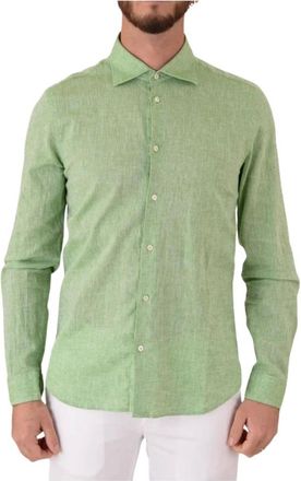 Manuel Ritz Homme, Chemises, Vert, Taille: XL Casual Chemises
