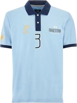 La Martina Polo coupe droite - Homme - Tops - Bleu - Taille: 2XL