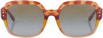 Tory Burch Eleanor Sonnenbrille - - Accessories - Damen - Braun - ONE SIZE