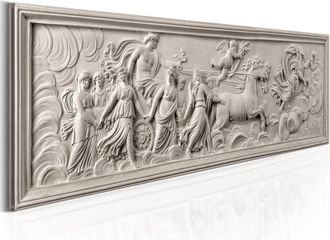 Paris Prix Paris Prix - Tableau Imprimé Relief : Apollo & Muses 40 x 120 cm