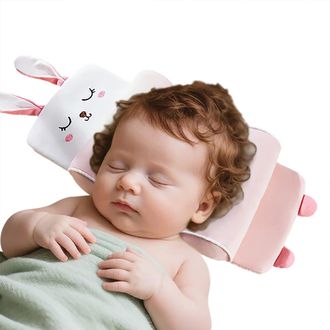 Generic ergonomisches Lagerungskissen, bequemes Kopfkissen, Anti-Roll Pillow, Kühlendes Schlafkissen, Zierkissen, Weich und atmungsaktiv, für Seiten, Rücken &