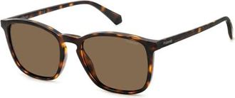 Polaroid Pld 4139/s 086/SP HAVANA Sunglasses Men Polycarbonate, Standard, 54
