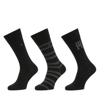 Tommy Hilfiger Lange Socken Tommy Hilfiger 701241159 Schwarz