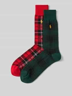 Ralph Lauren Socken mit Logo-Stitching im 2er-Pack