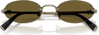 Miu Miu unisex, Accessories, Gelb, 51 MMGr&ouml;&szlig;e