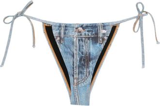 Diesel Femme, Maillots de bain, Bleu, Taille: 36 FR Jodie Bikini Bottom