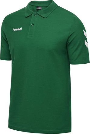 Hummel Unisex Kinder Hmlgo børn bomuld polo Hemd, Evergreen, 152 EU
