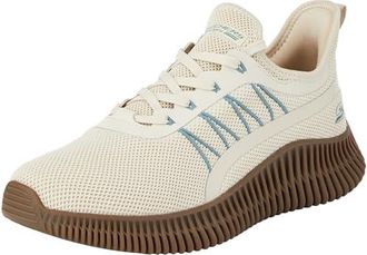 Skechers Homme Bobs Geo Baskets, Natural Knit/Multi Synthetic Trim, 47.5 EU