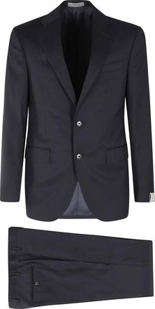 Corneliani Homme, Costumes, Bleu, Taille: M Abito gilet Tess Sallia