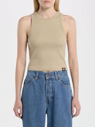Dickies Top slim fit sans manches en coton c&ocirc;tel&eacute; avec logo appliqu&eacute;