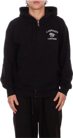 Carhartt Work in Progress Homme, Sweatshirts et sweats &agrave; capuche, Noir, Taille: S Sweat &agrave; capuche zipp&eacute;