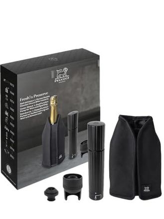 Peugeot Coffret cadeau Pompe double fonction PRESERVE DUO et Ga&icirc;ne rafra&icirc;chissante Frizz