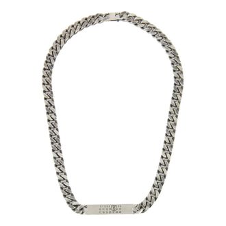 Maison Margiela Classic Chain Necklace - - Accessories - Damen - Grau - ONE SIZE