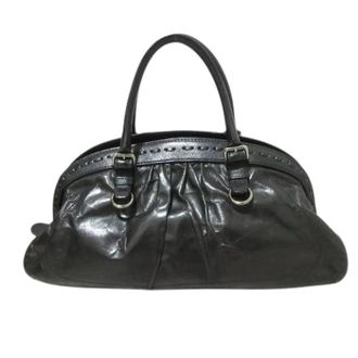 Dolce & Gabbana Pre-owned Miss Romantique Leder Handtasche - - Pre-owned - Damen - Schwarzk - ONE SIZE
