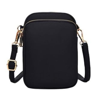 Generic Sac a Main Femme Sac Bandouli&egrave;re Femme Sacoche Femme Bandouli&egrave;re De &eacute;l&eacute;gant Toile Casual, Sac L&eacute;ger Multicouches Randonn&eacute;e, Design &Eacute;pur&eacute; Tendance