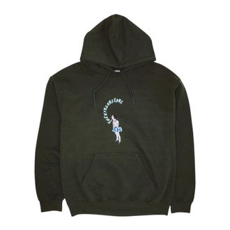 Fa Mouth Girl Hoodie - - Sweatshirts & Hoodies - Herren - Gr&uuml;n - M
