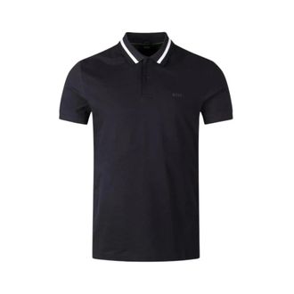 HUGO BOSS Homme, Tops, Bleu, Taille: S Polo Chemises