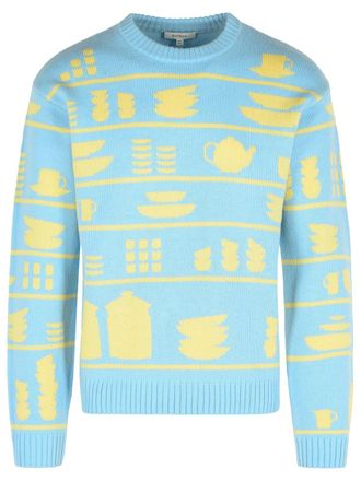 J.W.Anderson JW Anderson Pull en laine bleu clair