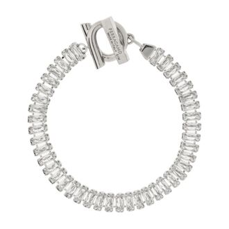 Ferragamo Kristallarmband - - Accessories - Damen - Grau - S/M