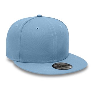 New Era 9Fifty Snapback Cap T&uuml;rkis Tonal Blank - Unisex Cap ohne Logo - One-Size