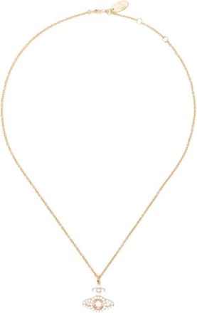 Vivienne Westwood Femme, Accessoires, Jaune, Taille: ONE Size Olympia CZ Pendant