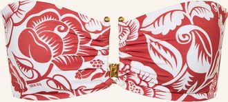 Farm Rio Farm Rio Bandeau-Bikini-Top Cashew And Birds rot