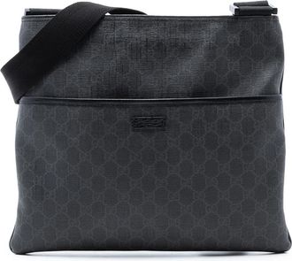 Gucci Hobo Bags - GG Supreme Crossbody - Gr. unisize - in Schwarz - f&uuml;r Damen