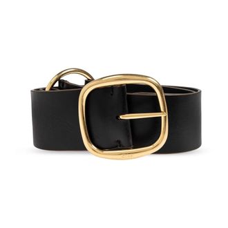 Chlo&eacute; Leder G&uuml;rtel Anita - - Accessories - Damen - Schwarzk - M
