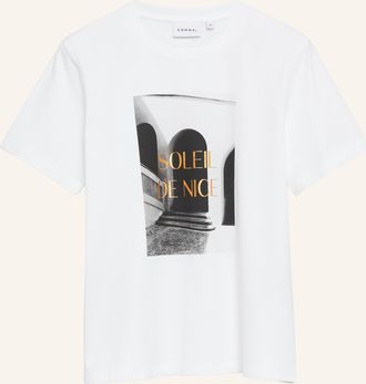 Comma Comma T-Shirt weiss