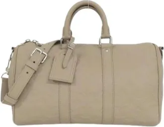 Louis Vuitton unisex, Pre-owned, Beige, Taille: ONE Size Sac Week-end Pre-owned