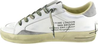 Crime London Homme, Chaussures, Blanc, Taille: 40 EU Chaussures Paillette